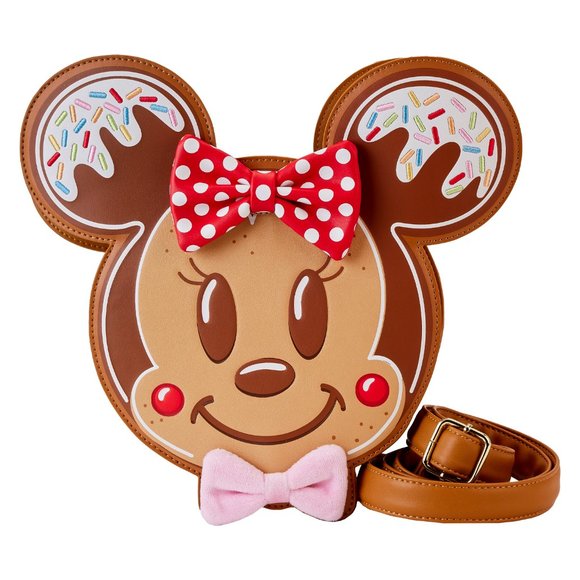 Loungefly | Other | Loungefly Disney Mickey Minnie Gingerbread Cookie ...
